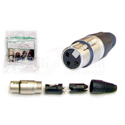 뉴트릭(NEUTRIK) NC3FX 캐논,XLR(암) 땜용 커넥터**폴리에이브이 POLYAV.COM**